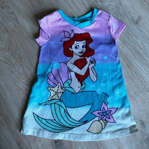 Disney | Pajamas | Disney Ariel Nightgown | Poshmark